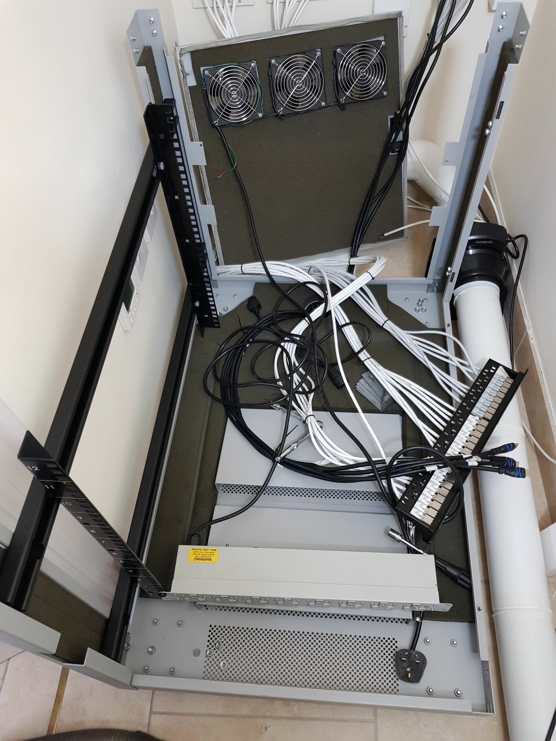 Moving setup to the XRackPro2 Cabinet – Poyu